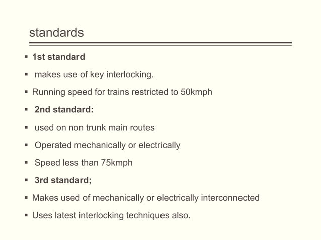 Railway_signalling and interlocking_.pptx | Rail Travel | Travel Type