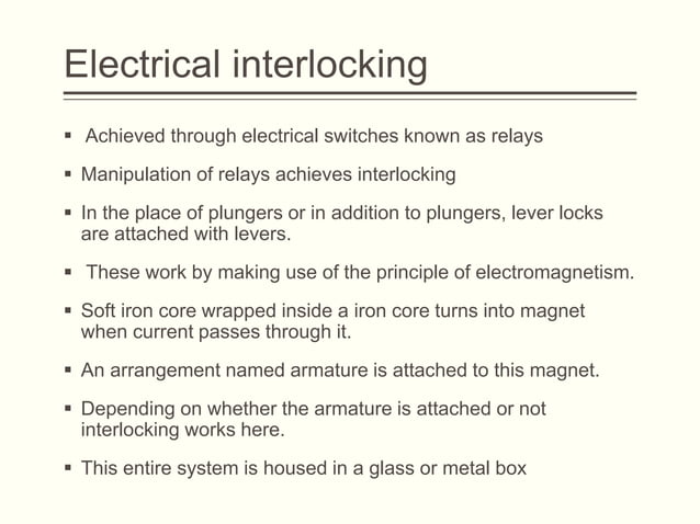 Railway_signalling and interlocking_.pptx | Rail Travel | Travel Type