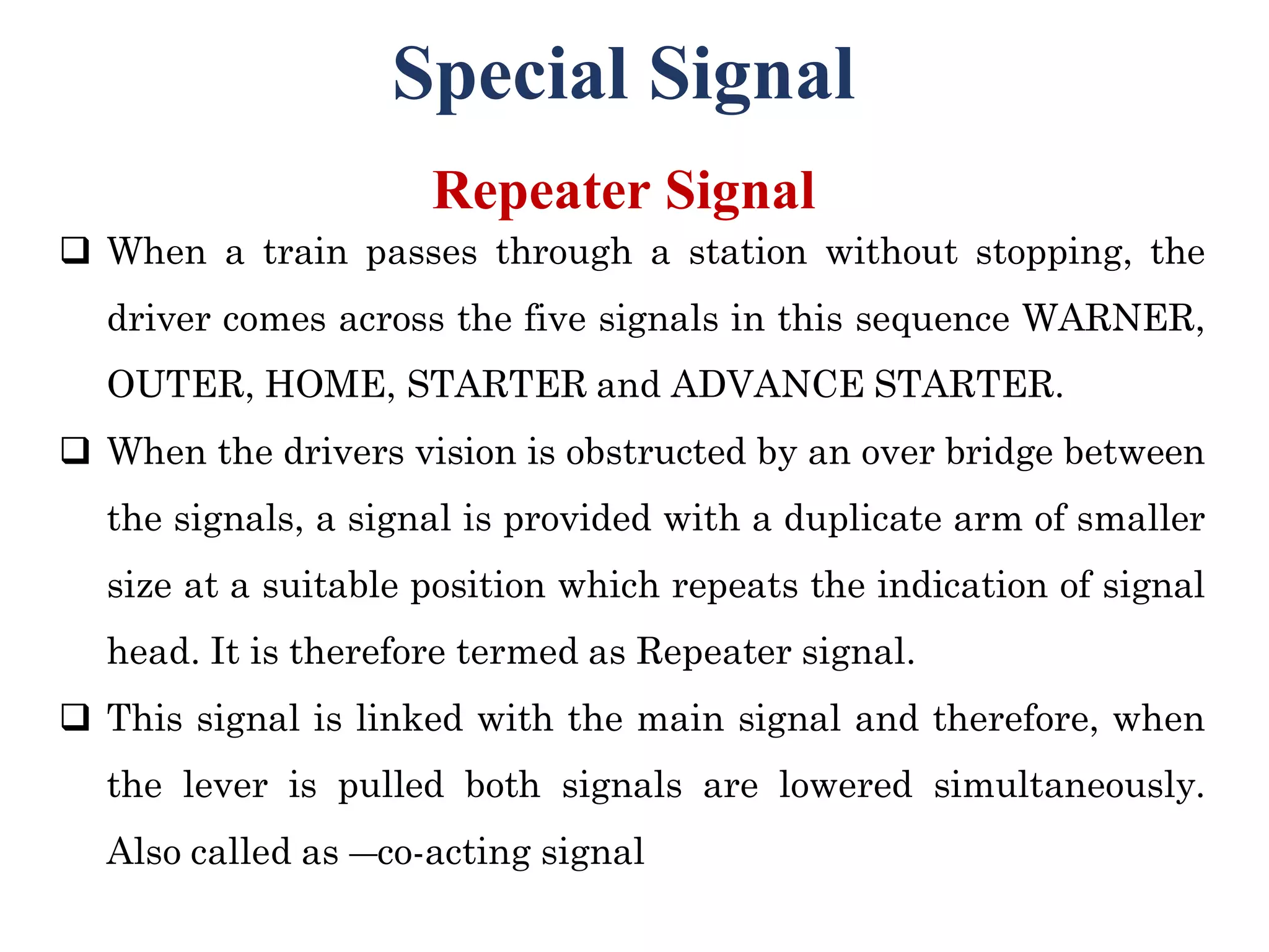 Indian Railway Signals & Systems | PDF