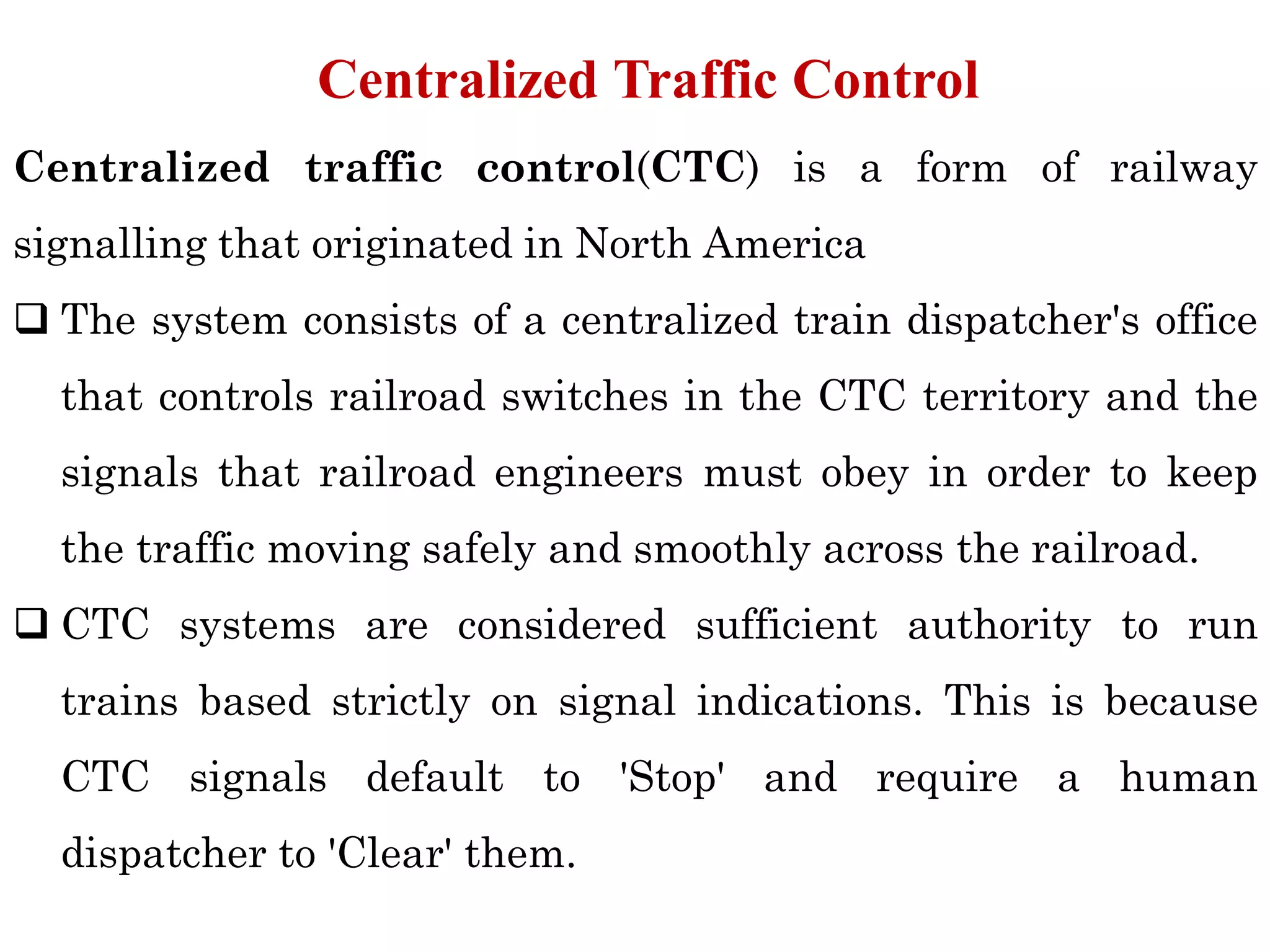 Indian Railway Signals & Systems | PDF