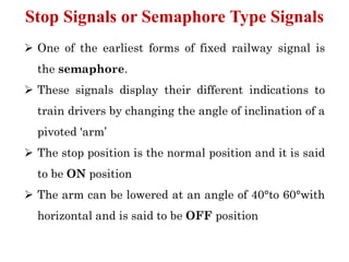 Indian Railway Signals & Systems | PDF
