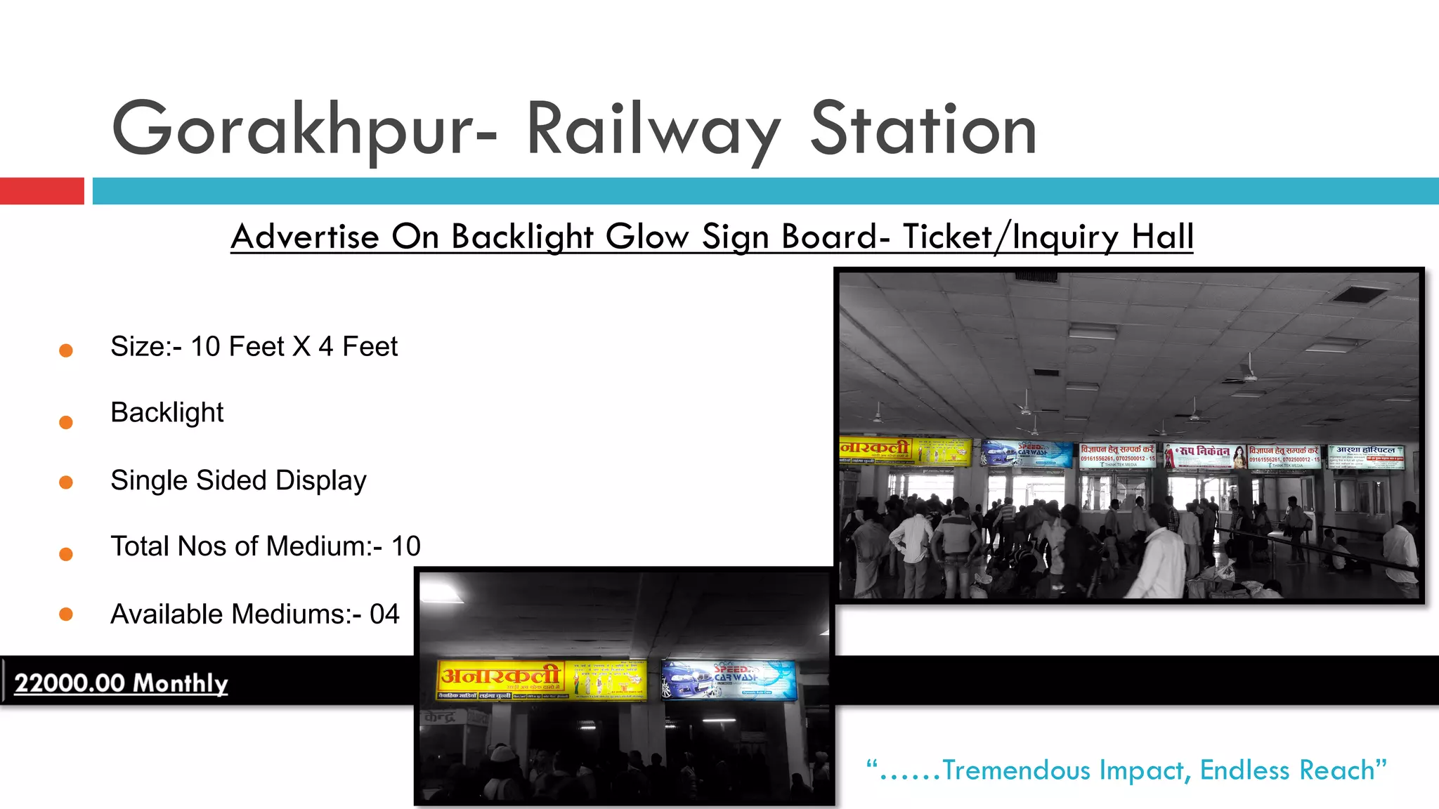 Gorakhpur OOH Plan (Railway Station/Digital Advertisement Plan) | PDF ...
