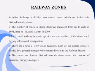 Railways unit-1 PPT - Introduction to Railway | PDF