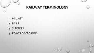 Railway terminology | PPTX
