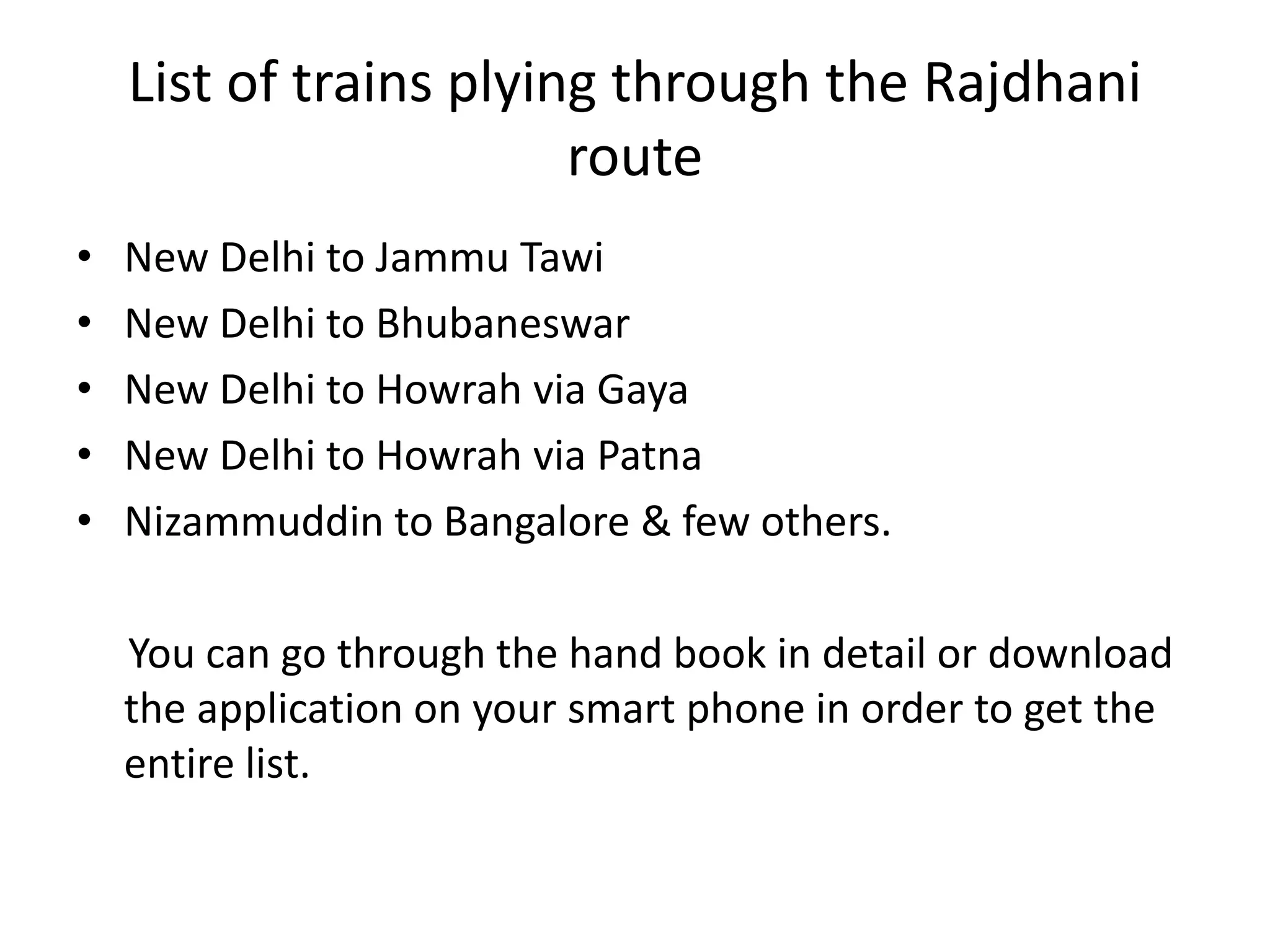 Railway time-table | PPTX