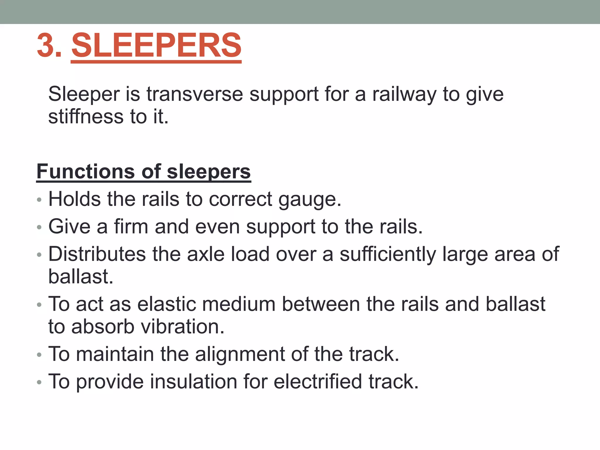 Railway track design ppt 2018 | PPTX