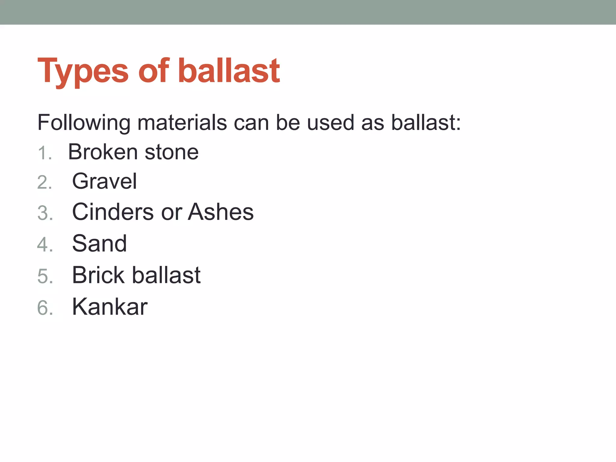 Railway track design ppt 2018 | PPTX