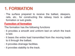 Railway track design ppt 2018 | PPTX