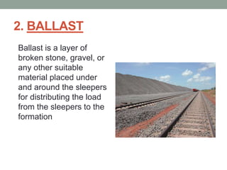 Railway track design ppt 2018 | PPTX