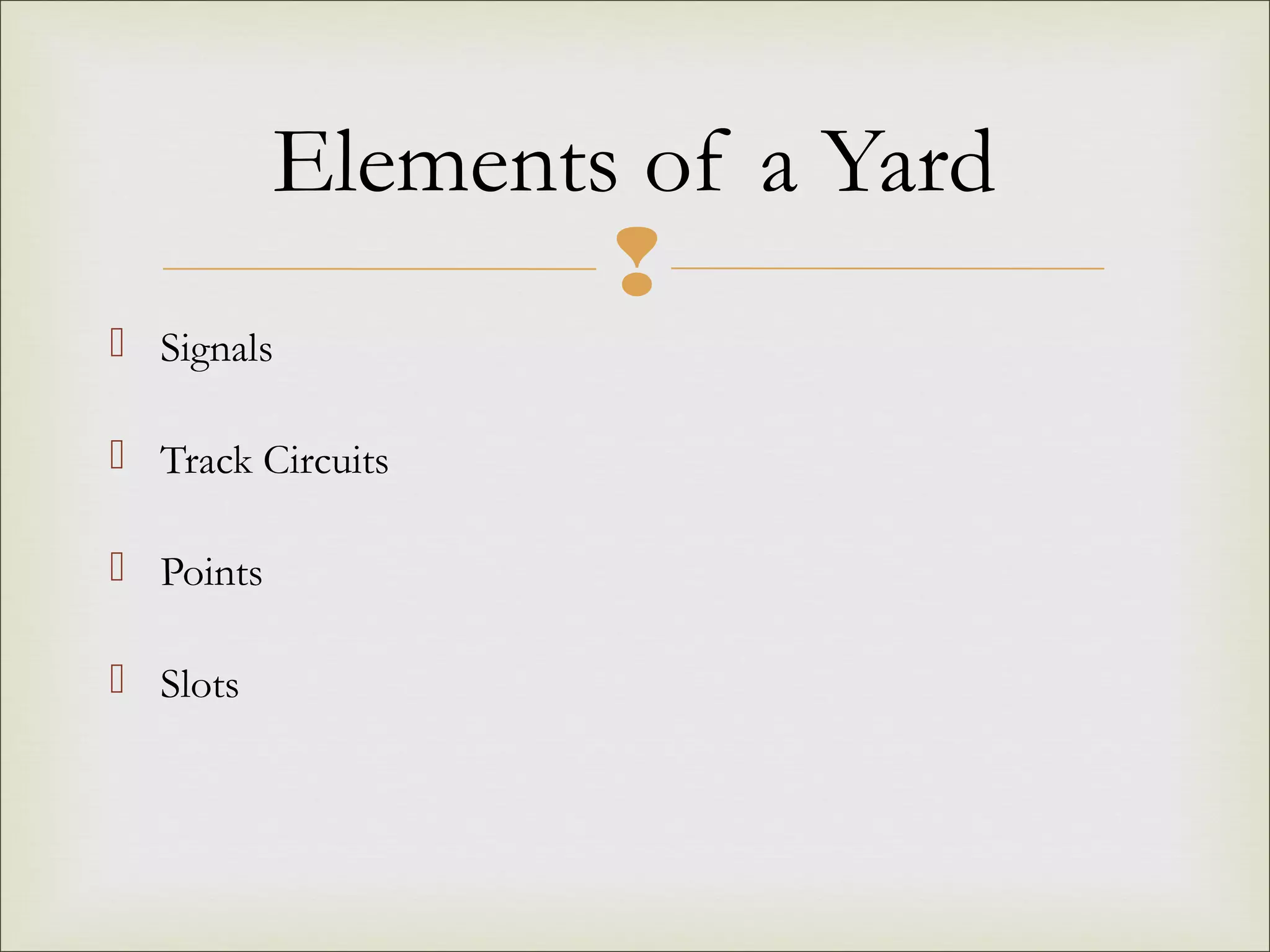 Railway training ppt | PPT