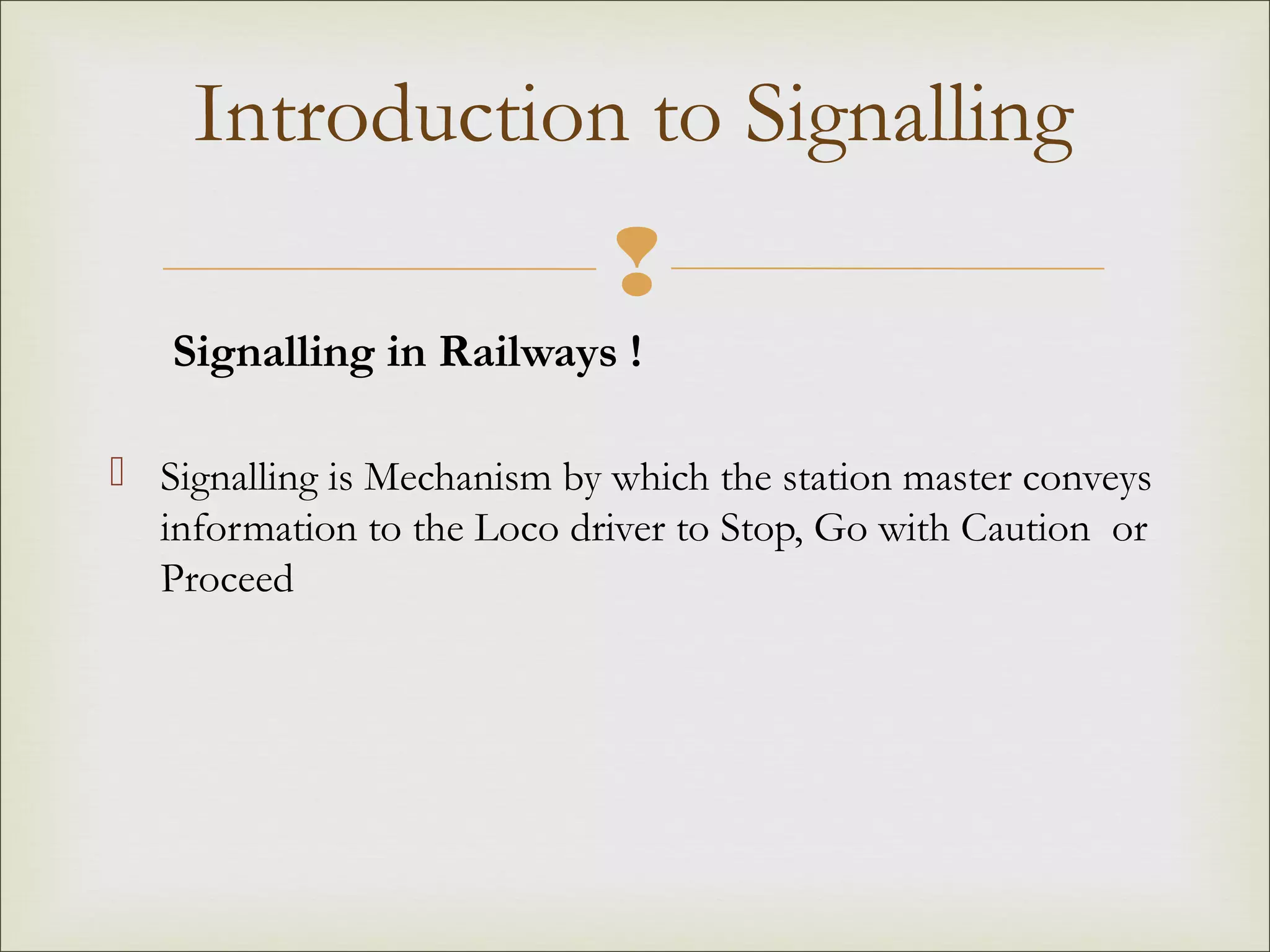 Railway training ppt | PPT