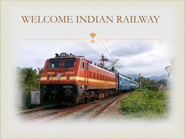 Railway training ppt | PPT