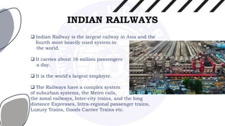 Railway Transportation in India & Its Development.pptx