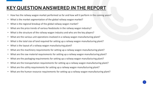 Railway Wagon Manufacturing Plant Cost, Manufacturing Process ...