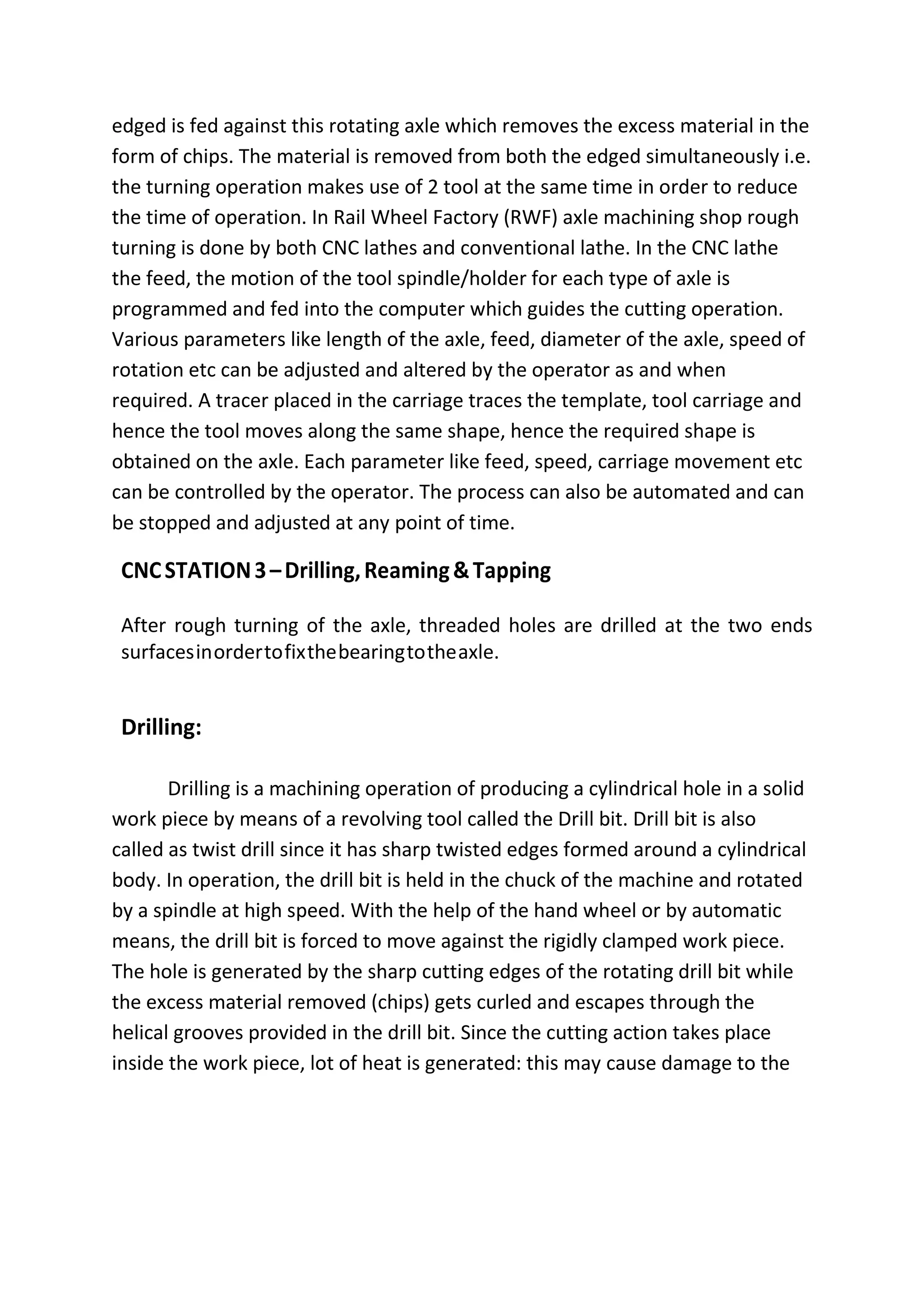 Indian Railways - Rail Wheel Factory Report | PDF