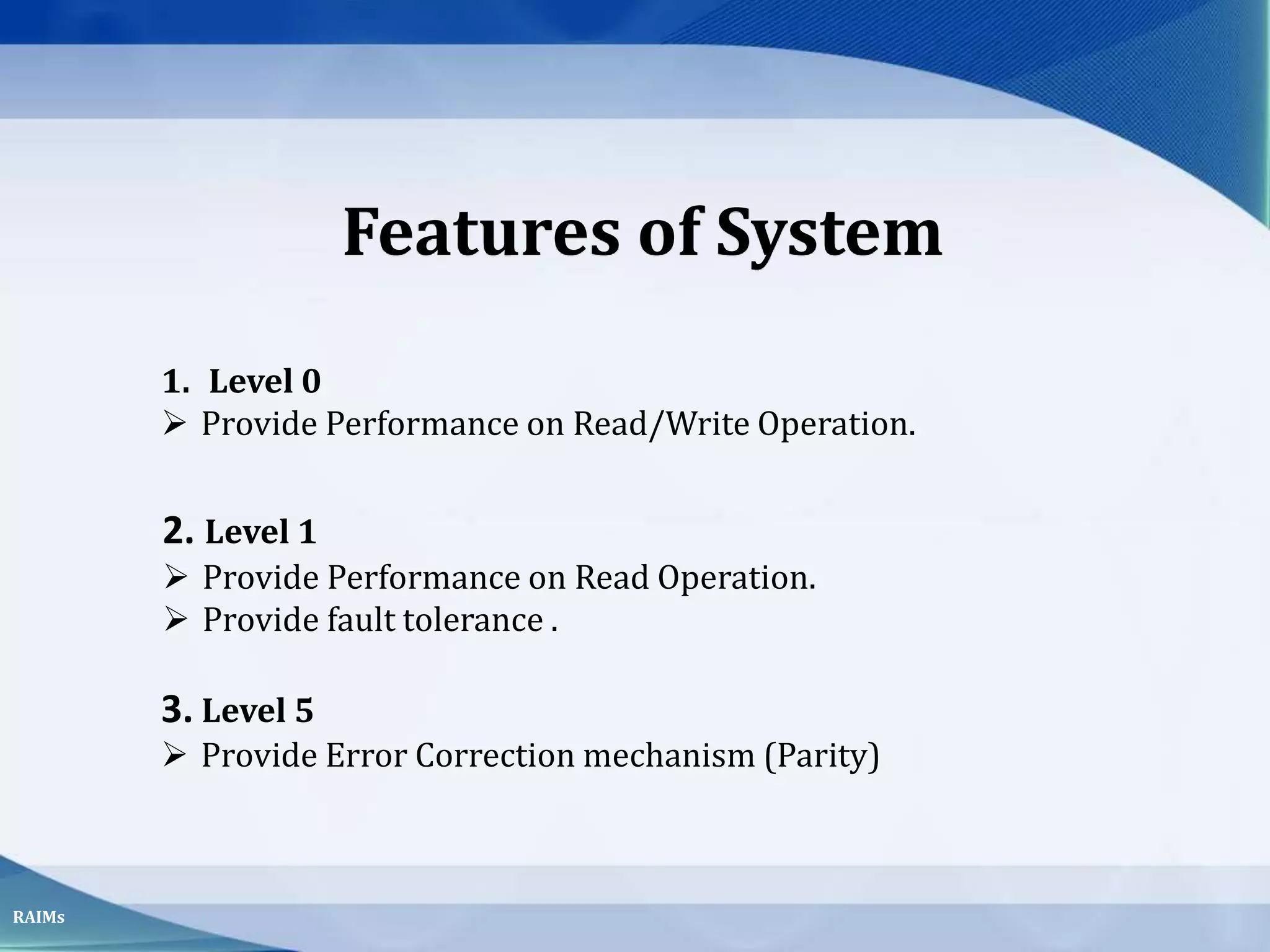 RAID Technology | PPTX