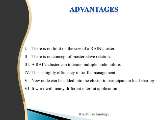 Rain technology | PPTX