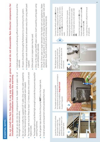 Rain Director Install LQ | PDF