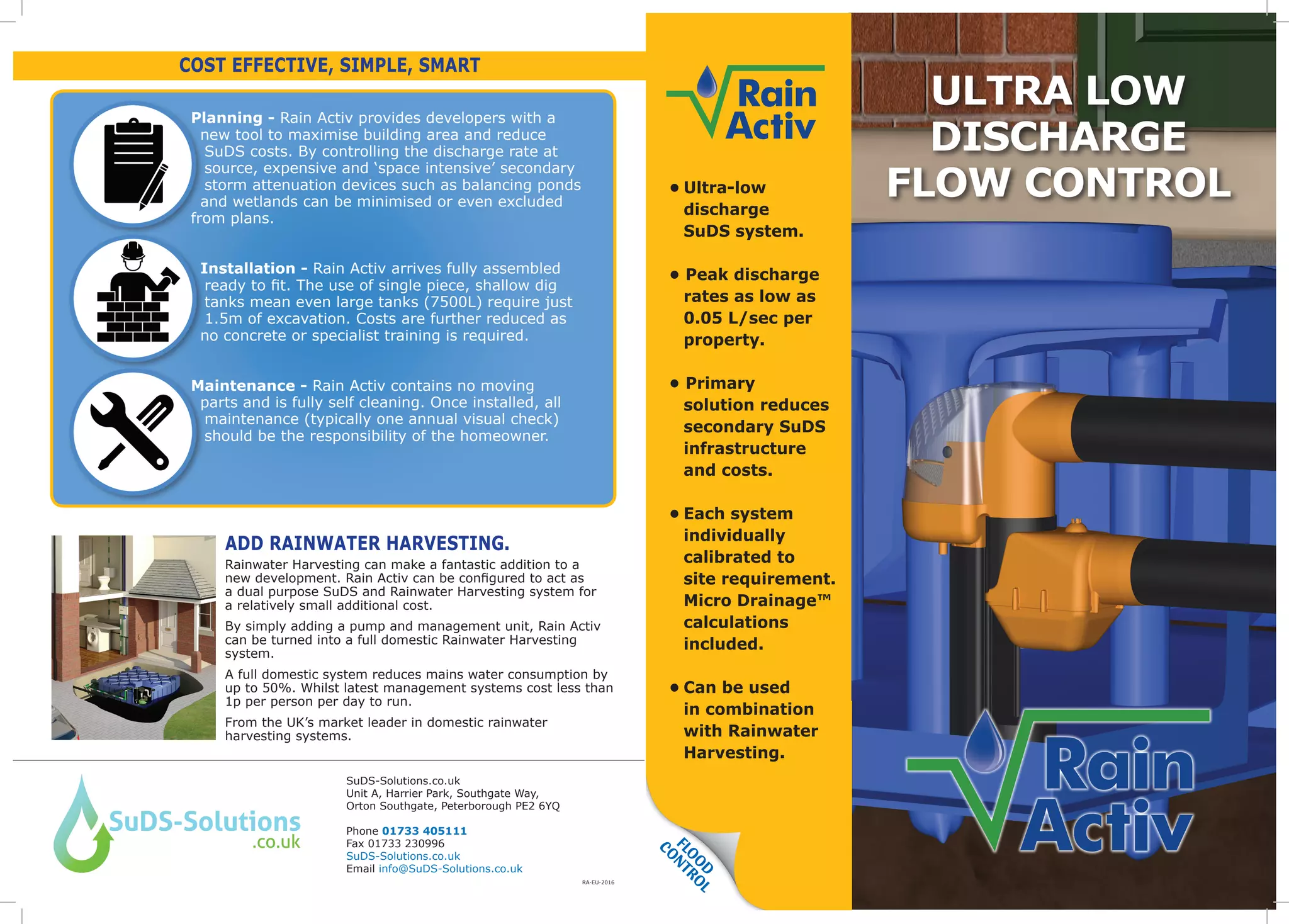 Rain Activ Sales Brochure | PPT