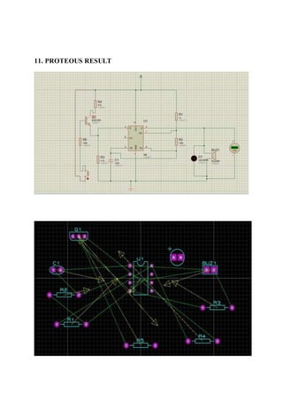 Rain Alarm Using 555 Timer IC with Report | DOCX