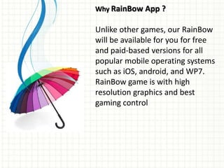 Rainbow-venture lab | PPT