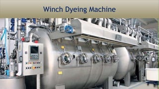 Textile dyeing machinery ( Jigger & Winch). | PPTX