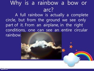 RAINBOW.ppt | Geography | Science