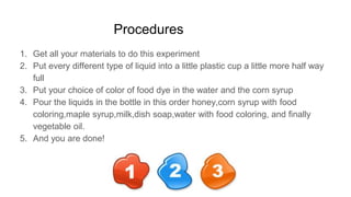 Rainbow Density Cylinder | PPTX