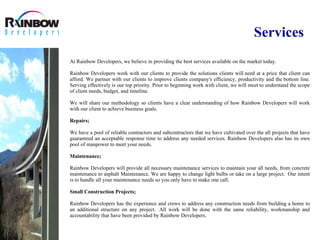 Rainbow Developers | PPT