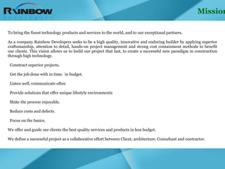 Rainbow Developers With Blue Background | PPT