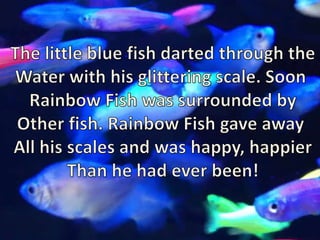 Rainbow fish | PPTX