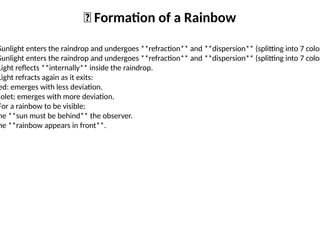 Light Reflection and Refraction Rainbow_Formation_PPT.pptx
