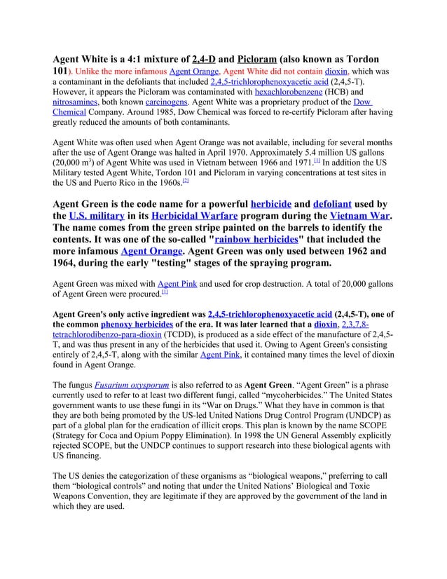 Rainbow ;herbicides | PDF