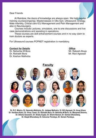 Rainbow insight training courses | PDF