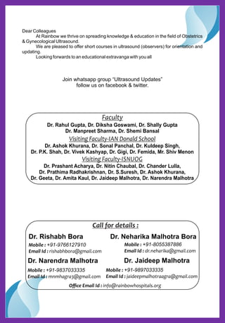 Rainbow insight training courses | PDF