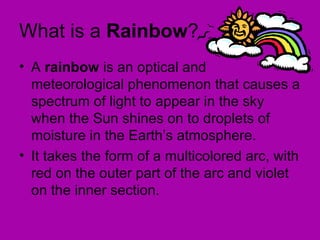 Rainbows | PPT