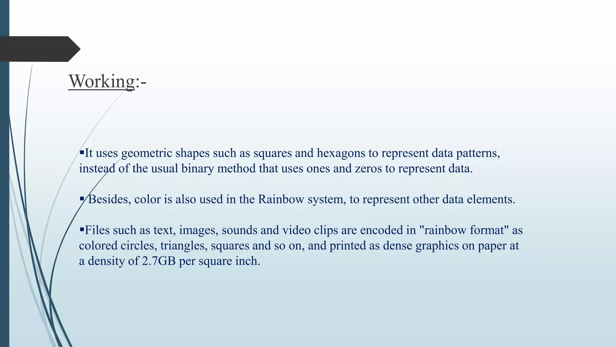 Rainbow technology | PPT