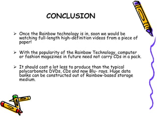 RAINBOW TECHNOLOGY.ppt