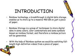 RAINBOW TECHNOLOGY.ppt