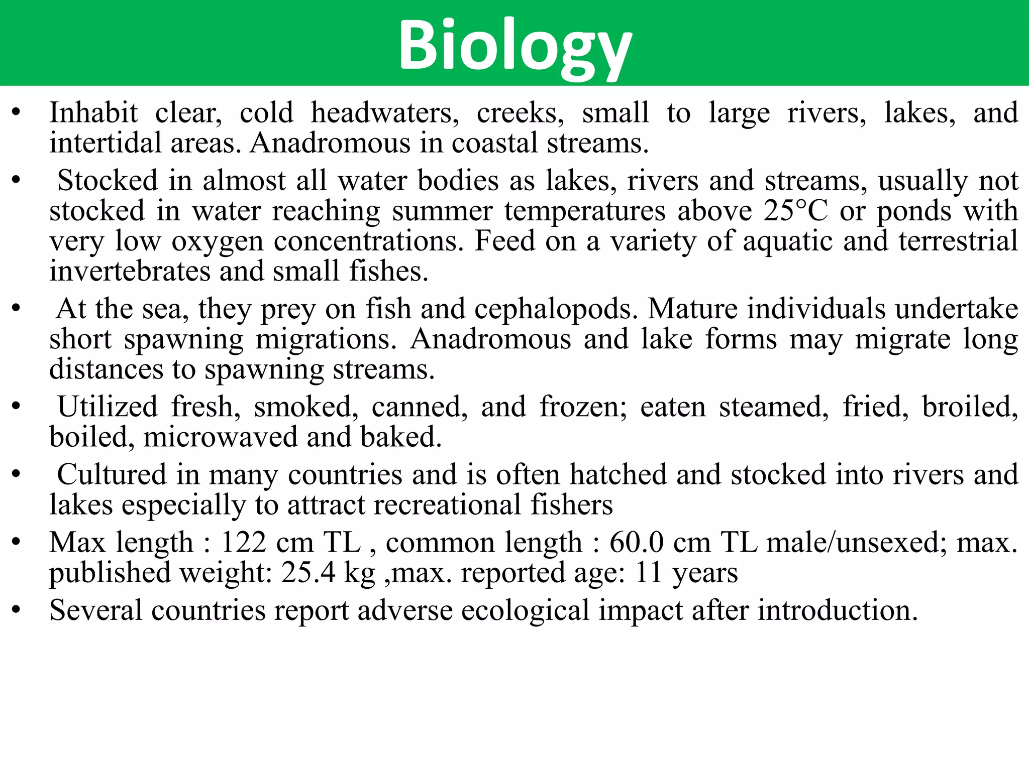 Rainbow Trout biology and farming by B.pptx
