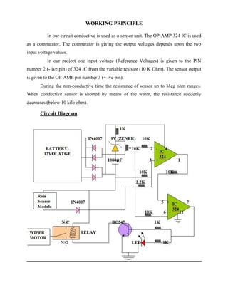 Rain ctrled wiper | PDF