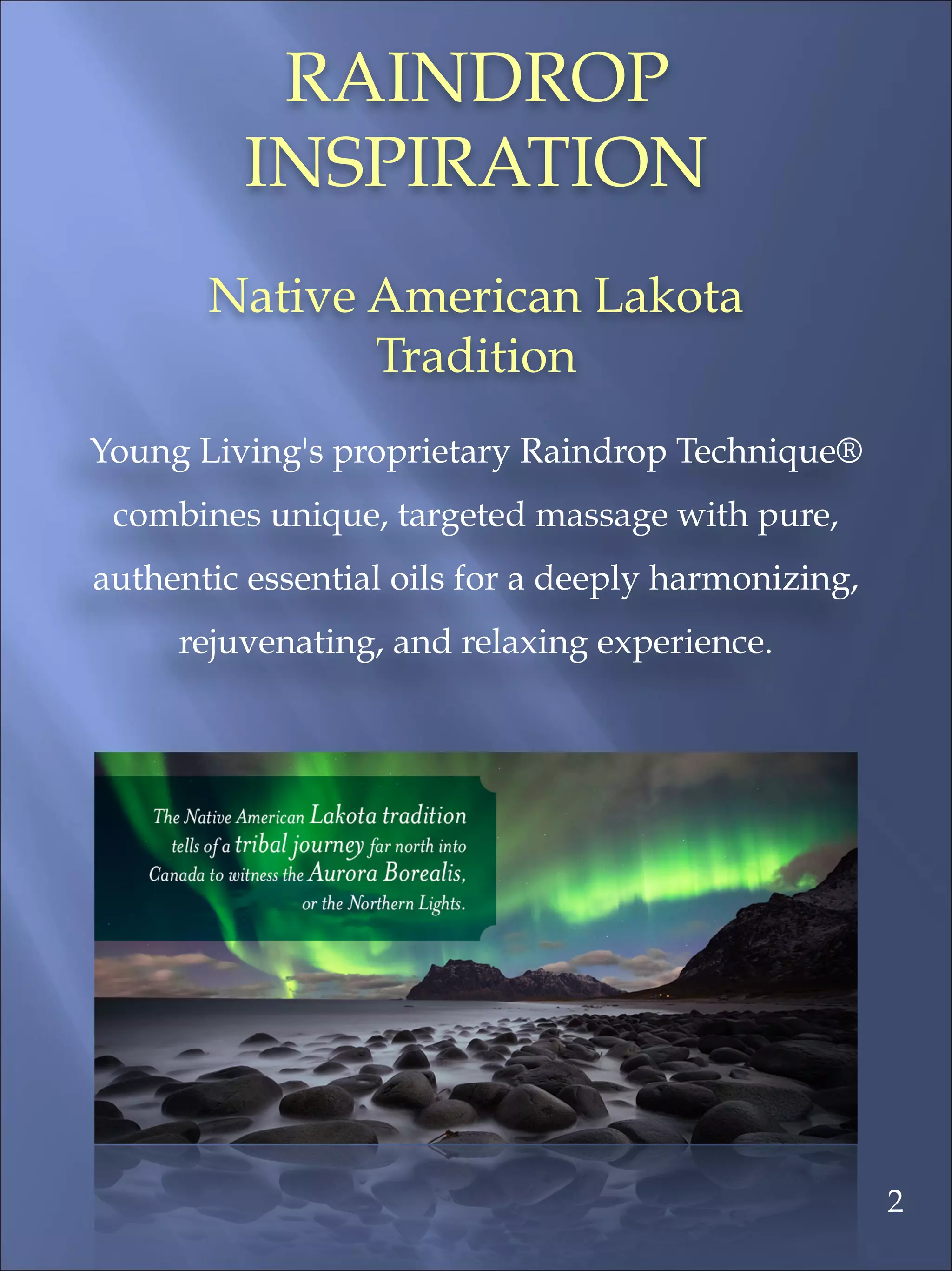 Raindrop Technique Protocol | PDF