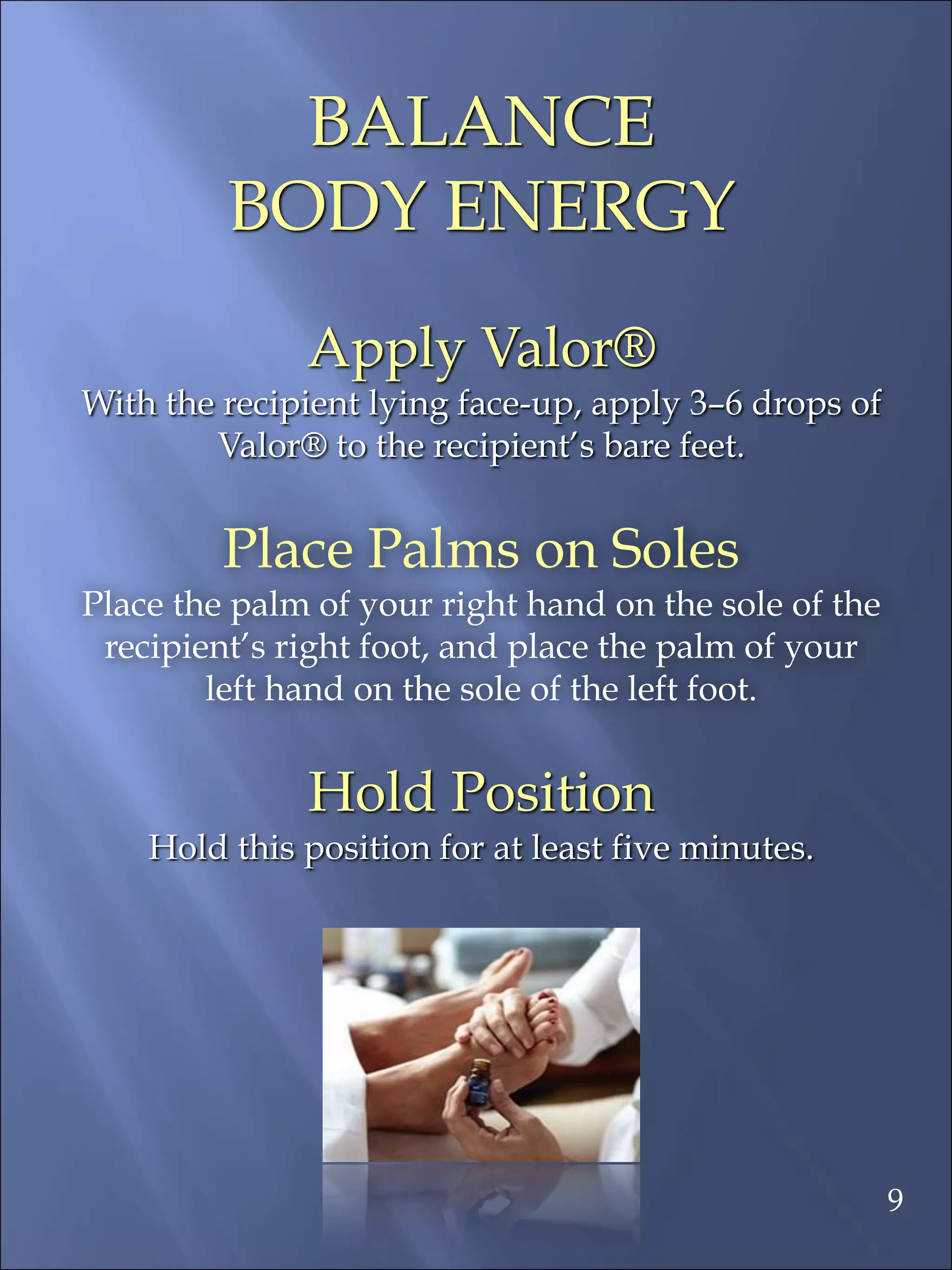 Raindrop Technique Protocol | PDF