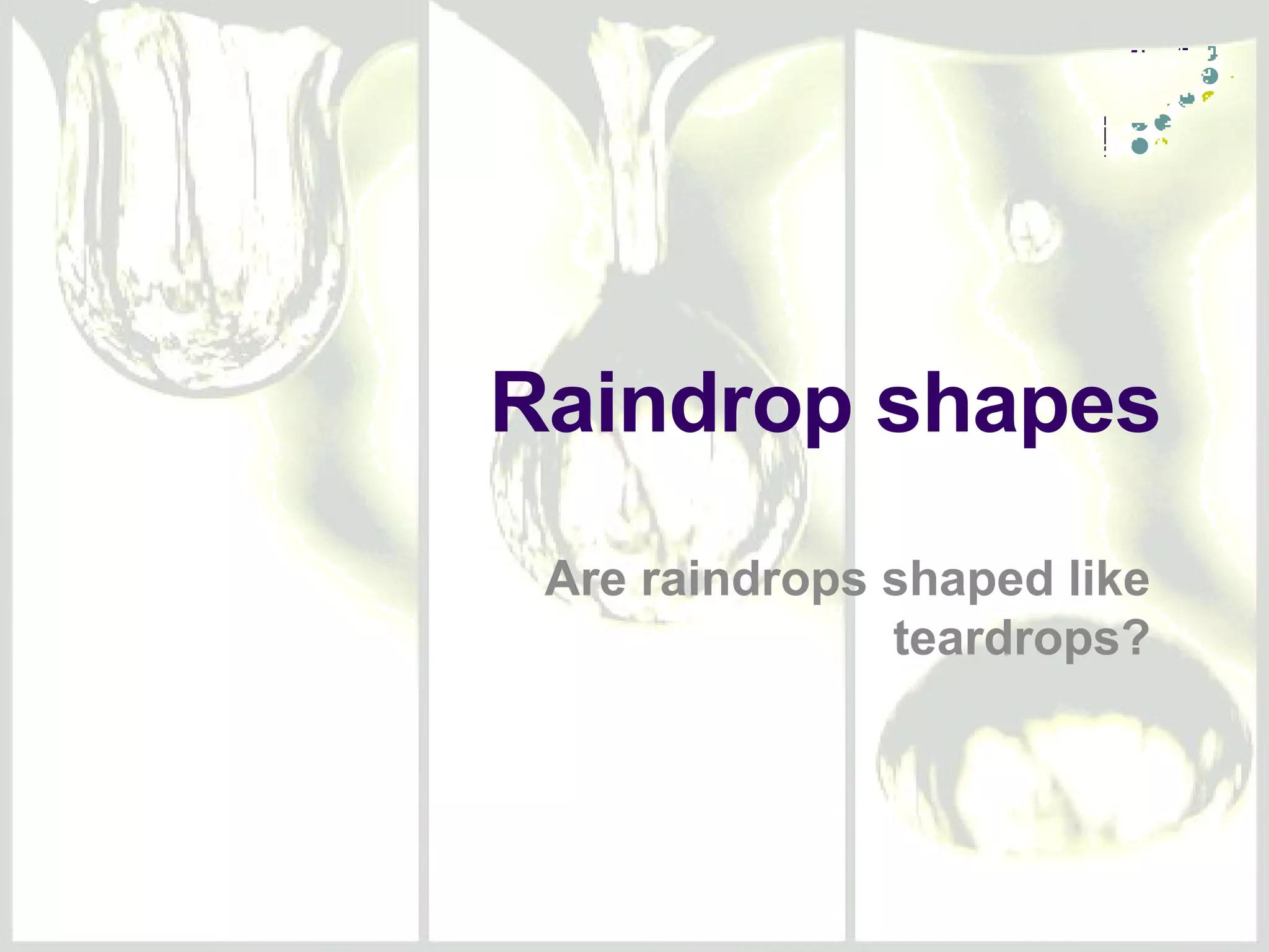 Raindrops | PPT