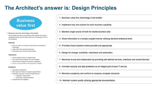 Application Harmonisation using Design Principles in LeanIX | PDF ...