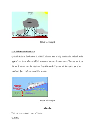 Precipitation and Clouds | PDF