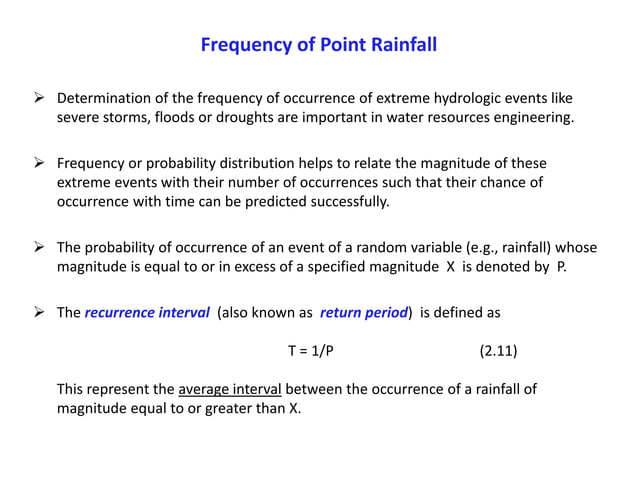 Rainfall analysis (Solved Examples)_Week2_CVE3305.pdf | Weather | Science