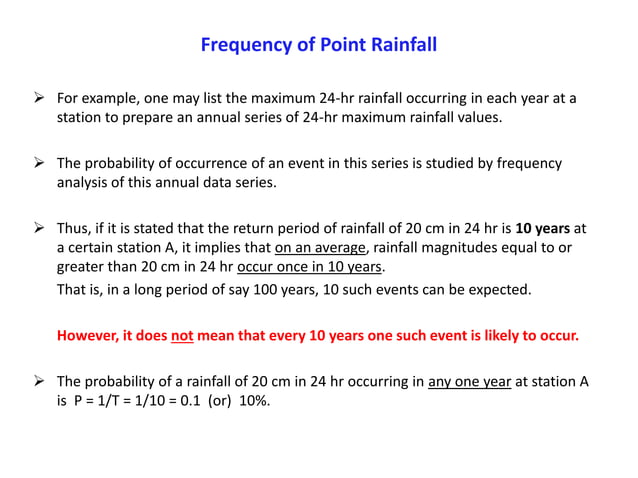 Rainfall analysis (Solved Examples)_Week2_CVE3305.pdf | Weather | Science