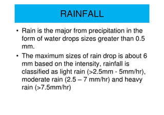 RAINFALL DATA ANALYSIS | PDF