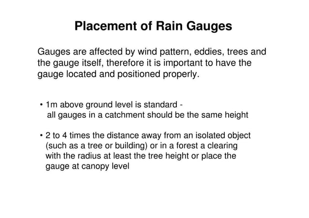 RAINFALL DATA ANALYSIS | PDF